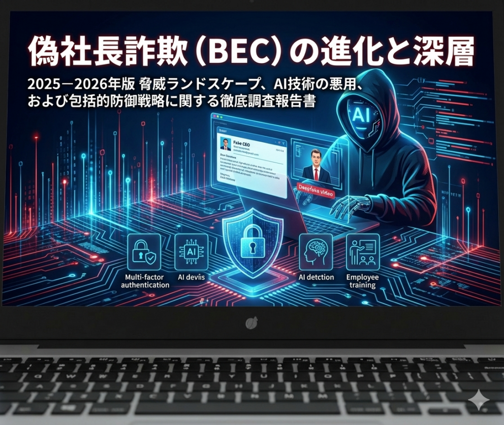偽社長詐欺（BEC）の進化と深層：2025-2026年版 脅威ランドスケープ、AI技術の悪用、および包括的防御戦略に関する徹底調査報告書 ...